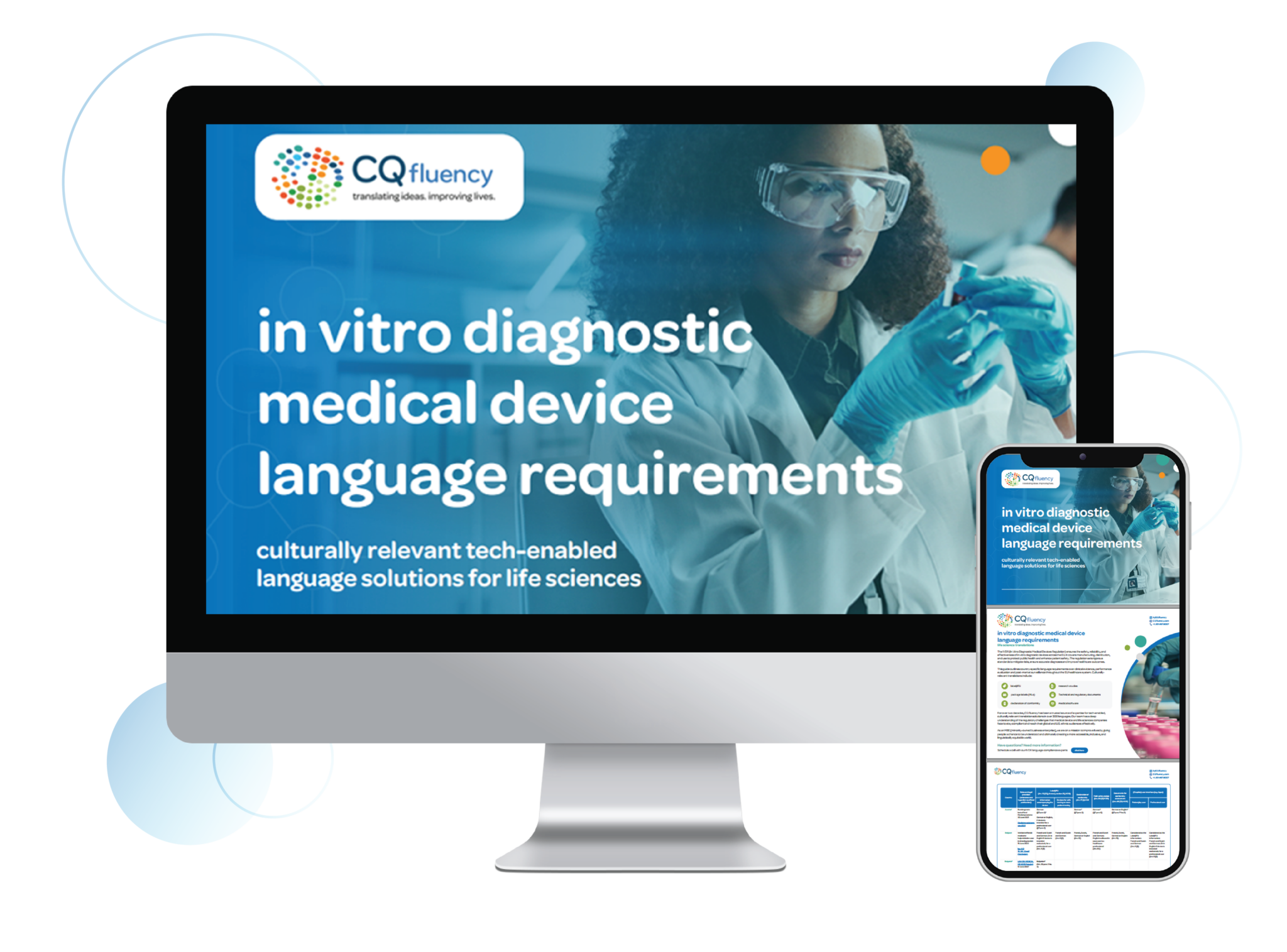 In Vitro Diagnostic Medical Device Language Requirements Guide - CQ fluency